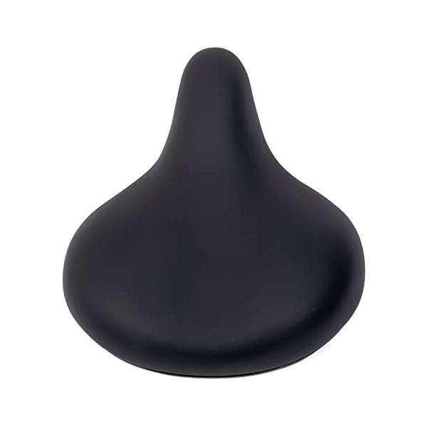 自転車に乗る時お尻が痛くて悩んでいる方・電動自転車の方にオススメ 座面の幅が245mmと かなり広く肉厚クッションでお尻をしっかり包み込み、身体を支えてくれるので長時間乗っても疲れにくいサドル。雨に濡れた時も表面に縫い目が無いので水がしみこ...