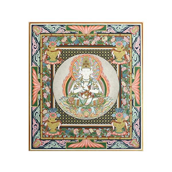仏画色紙 大日如来ホーム&amp;キッチン/仏具・神具/仏間・神道用掛軸・表装