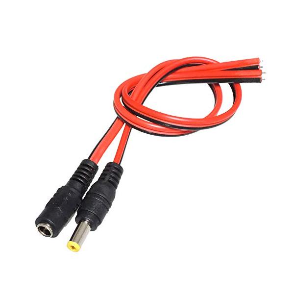 外径: 5.5mm, 内径: 2.1mm, ケーブル長: 約26cm極性: 内側*赤ケーブル, 外側*黒ケーブル対応電圧: 1V 〜 38V楽器・音響機器:PA音響機器:機材用電源アダプター
