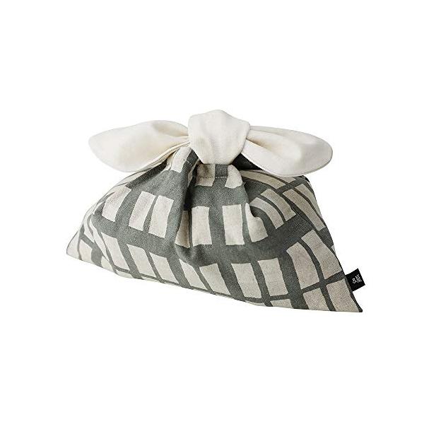 サイズ(約):本体/横28cm*縦18cm リボン/全長23cm材質:本体/麻55%・綿45% リボン/綿100%生産国:日本かわいい大きなリボンに対し、落ち着きのある格子柄をあわせて大人可愛く仕上がりました。たたみやすいため食事中は下にし...