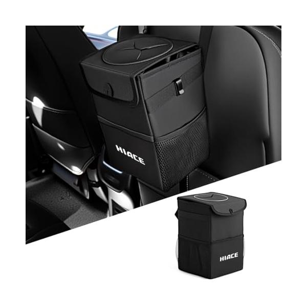大容量・省スペース この車内ゴミ箱は7.5Lの大容量で果物の皮やお菓子の包み紙、ティッシュなどゴミをしっかり収納できます。また、収納バッグとして使用でき、お子様のおもちゃやティッシュなどの日用品を整理して座席後方の散らかりを軽減し、車内を清...