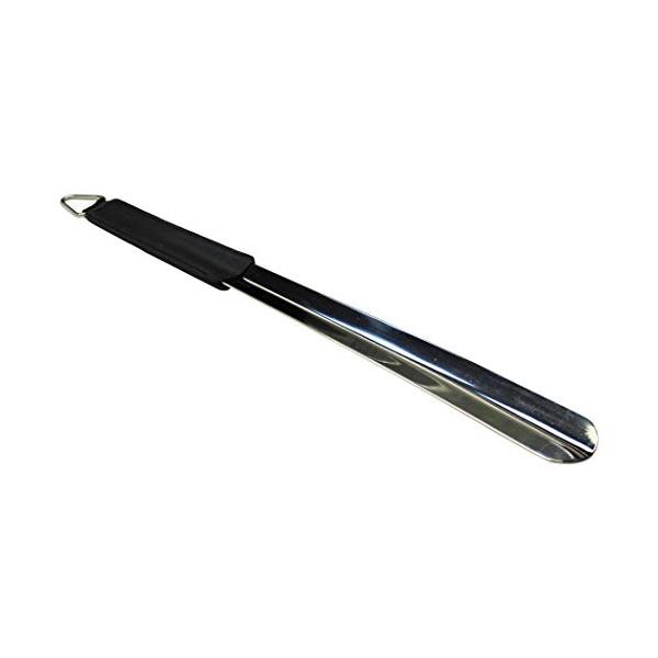 [ジーティー] 靴べら ロングイタリーヘラ 45cm ブラック Freeファッション/ケア用品・工具・時計バンド/シューケア・シューアクセサリー/靴べら