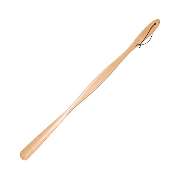 長さ 75cm　長い靴べらなので、腰をかがめずに靴が履けます。 表面 ウレタンコーティング仕上げ 付属品 kicoriyaクリーニングクロスファッション/ケア用品・工具・時計バンド/シューケア・シューアクセサリー/靴べら