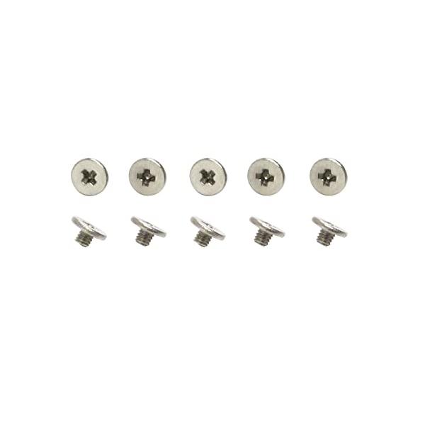 サイズ: M2*2mmネジ頭: 5mm径／1mm厚材質: 鉄 ニッケルメッキ10個入カラー: シルバー、RoHS指令準拠 (10物質)パソコン・周辺機器:PCパーツ:パソコン用ネジ