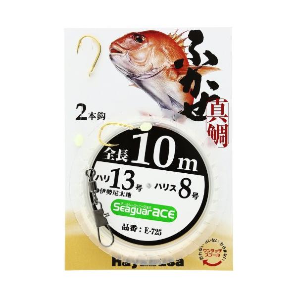鈎:13号ハリス:8号全長:10m鈎種:伊勢尼太地色:金対応魚種:マダイ2本鈎1セットスポーツ&amp;アウトドア/釣り/仕掛け/完成仕掛け