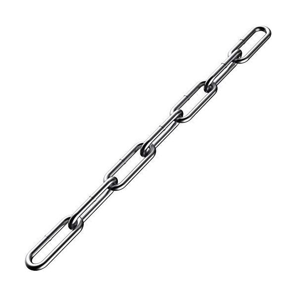 サイズ 径4.0mm、長さ4m。 画像を参照してください  耐荷重 最大使用荷重200kg。素材：304ステンレス鋼 SUS304 、防錆、丈夫で長持、表面はなめらか。 使用する ステンレスチェーンは屋外での災害(ブリザード、台風、地震)防...