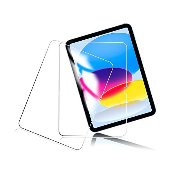 対応機種 For iPad 第10世代 10.9インチ 2022年秋モデル 用の設計です。ご購入前に必ずタブレットの機種をご確認ください。*br**br**br* 2.5Dラウンドエッジ・ 硬度9H 最先端技術の2.5Dラウンドエッジ加工に...