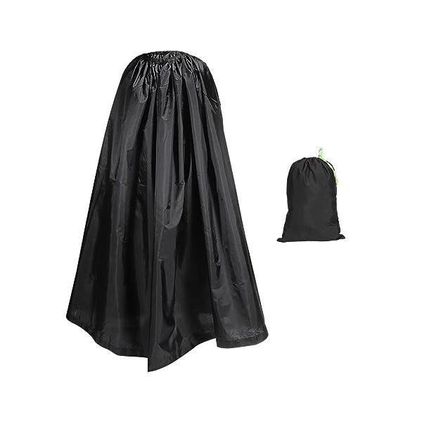 カラー: ブラック; 全長: 1.3 m; パッケージ: 1 x更衣室, 1 x 収納袋利点: 高級生地素材を使用しており、柔らかく快適で、壊れにくいです。 さまざまな状況に実用的で便利で、プライバシーを確保します。 広々とした室内で着替え...