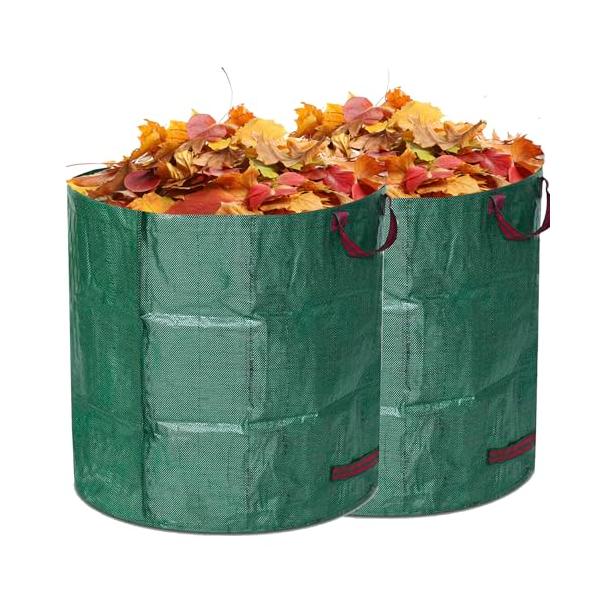 選べる大容量サイズ・庭仕事の強い味方 272L / 400L / 500L の大容量サイズをご用意。落ち葉、芝、枝、雑草など、かさばる庭ゴミを一気に収納可能。作業効率が大幅アップし、繰り返しの収集や処分の手間を削減します。 自立式＆折りたた...
