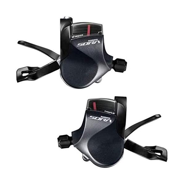 レバータイプ フラットハンドルバーロード用、ラピッドファイヤープラス対応スピード フロント:ダブル、リア:9スピード機能・特長 インスタント (右のみ)/ ツーウェイリリース、オプティカルギアディスプレイセット内容 左右セット、シフトケーブ...