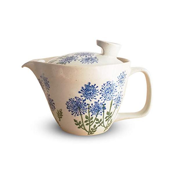 材質：陶器 食器乾燥機使用可能 、電子レンジ：本体のみ電子レンジ対応 , 茶こし不可サイズ 約 ：径10x注ぎ口*取っ手14.5x高さ9.5cm容量 約 ：240mlおしゃれな器で有名な波佐見焼の急須です。本体底面すれすれまで深さがあるステ...