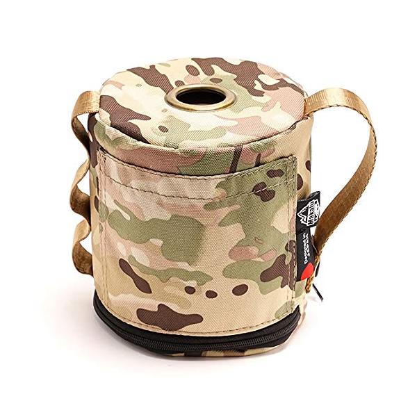 サイズ：直径12cm * 高さ13cm市販のトイレットペーパーの芯を抜いて入れていただくことによりウエットティッシュの様に中央から引き出して使う事が出来るトイレットペーパー用カバーです。キャンプ等の屋外使用時に夜露等で湿ったり濡れてしまうこ...