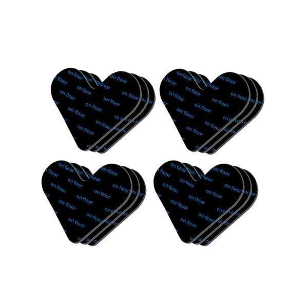 カーペット固定テープ ：この心形のカーペット滑り止めテープは、カーペットやマットのズレを防ぐために設計されています。PU素材でできており、水洗いが可能で繰り返し使用できます。 防滑心形カーペットマット ：この地?はカーペットやフロアマットの...