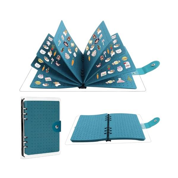 透明PVC保護スリーブ 当社のピンディスプレイバインダーには、透明なデザインの保護スリーブが付属しています。大切な思い出を簡単に管理できます。 持ち運び便利なピンバッジ ケース 僅か9.2in(L) x 6.7in(W)のこのピンバッジ フ...