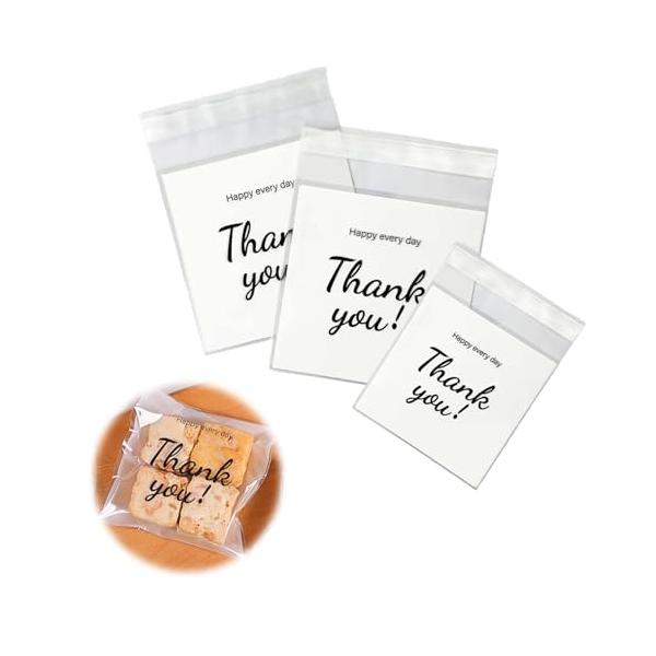 キット内容 7*7*3cm、10*10*3cm、12*12*3cmの3サイズ各100枚、計300枚入り。接着部分の長さは3cm。 高品質素材 バッグは高品質の素材でできており、安全で衛生的、無臭・無害である。耐久性に優れ、壊れにくい。接着力...