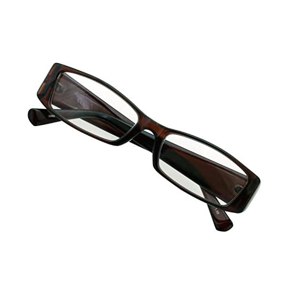 スクエアータイプのフロントに太めのテンプルのメンズ、レディース共用のおしゃれな老眼鏡です。 レンズは明るく歪の少ない薄型非球面レンズの老眼鏡です。重さもあまり感じません。 * 顔幅/ 140mm　　* つるの長さ/ 140mm　　* レンズ...