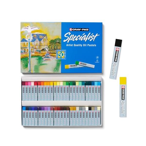 セット色 50色セット 特長1 専門家用クレパス 特長2 高級顔料使用／発色・耐光性に優れている 特長3 均一性・着色性に優れている／角型形状で面塗りから線描きまで対応可能 特長4 角型形状で面塗りから線描きまで対応可能文房具・オフィス用品...