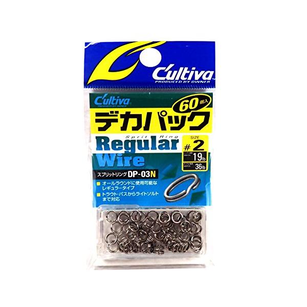 主な対応魚種:シーバス ブラックバス トラウトサイズ:#2強度:19lb(シングルワイヤー部測定値) / 36lb(ダブルワイヤー部測定値)入り数:60個形態:小物アクセサリースポーツ＆アウトドア:釣り:仕掛け:スプリットリング