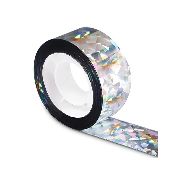 光の反射にて鳥よけ 鳩などの害鳥が強光が怖がる特徴を利用し、本製品は各角度で太陽光による反射、鳩などの害鳥を近寄らせません。この鳥よけテープトは鳥類保護協会(RSPB)の要求に満足し、反射光で鳥を脅かして寄せ付けないので、鳥や人に傷つけたり...