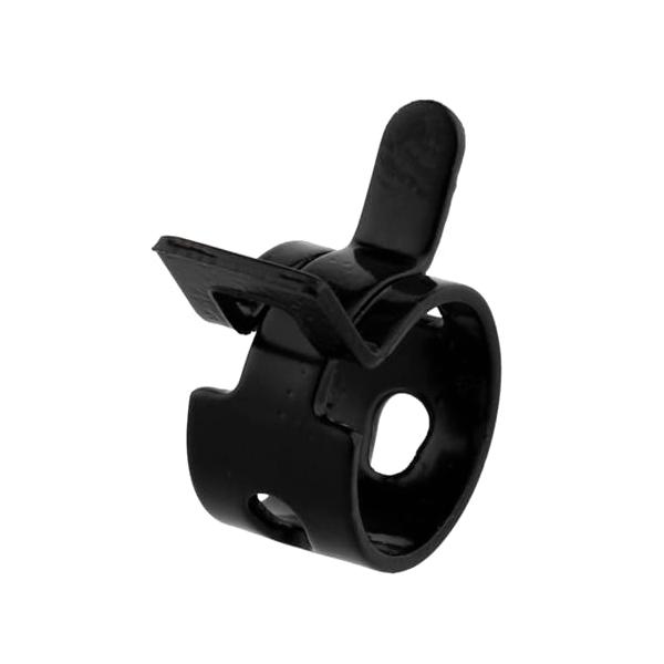 均等に力を掛けてホースが抜けにくくするホースパワーバンド対応外径：8mmスチール製　　*ブラック5個入り車＆バイク:バイク工具・メンテナンス