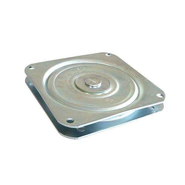 2枚セット 回転盤 補強付きタイプ幅600mmの椅子に最適です。座面を回転させる機能パーツです。回転椅子に使われているロングセラーアイテムです。※ベアリングには国産の金属品を使用しています。DIY・工具・ガーデン:建築金物:接合金具:スイベル