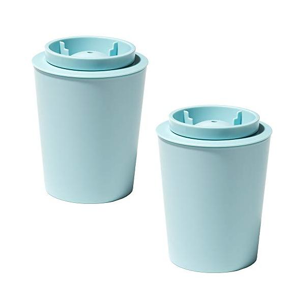 本体サイズ：約直径11*高さ14cm 1個あたり 本体重量：約0.2kg 1個あたり 素材・材質：上フタ・下フタ*熱可塑性エラストマー、本体・断熱材*ポリエチレン、断熱カバー*ポリプロピレン生産国：日本耐熱温度：上フタ・下フタ*60*、本体...