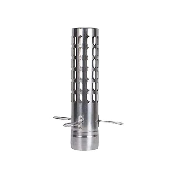 機能: 煙道管に雨水が垂れ下がるのを防ぎ、煙突管から飛び出す火花を減らします。厚み5mm: 厚みのある煙突トップカバーは、通常の煙突スパークプラグよりも耐久性に優れ、変形しにくく、安定性があります。固定リング: スパークアレスターの下部に3...