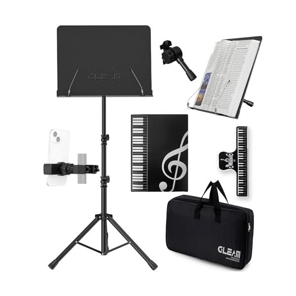 高さ調節可能 また、高さは88.5cmから139.5cmまで調節可能、立奏、座奏と幅広く使用可能です。 角度を調整可能 使用時のニーズに応じて楽譜の回転角度を調整します。プロジェクターなどを置く場合は、楽譜パネルを平らにしてください。 豊富...