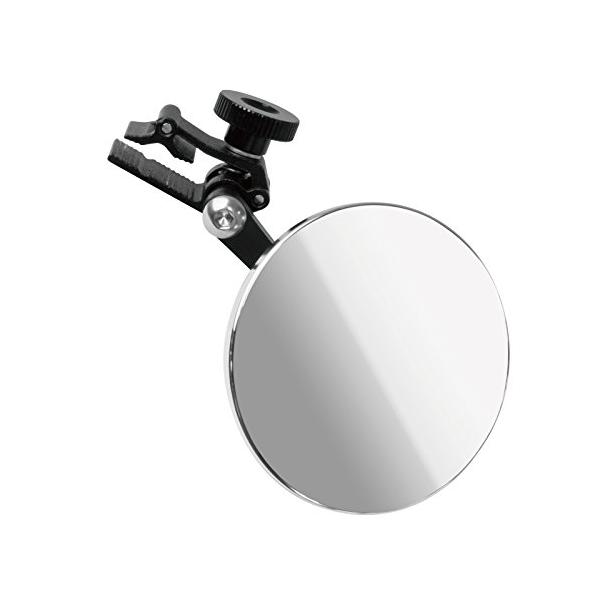 重量：32ｇGORIX ゴリックス ブラケットにとりつける　自転車ミラー GX-CCMRBK ブラケットに取り付けるタイプの珍しく新しいサイクルミラーです。ブラケットにはさむ感じです。しっかり固定できるので衝撃で落ちる事はございません。スポ...