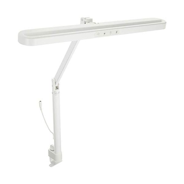 サイズ:W470 セード幅 *L320 上アーム長 *L340 下アーム長 *本体重量:1.2kg材質：灯体/ABS樹脂、アーム/鋼板・アルミニウム押しボタンモードスイッチホーム&amp;キッチン:家電:照明:屋内照明:デスクライト