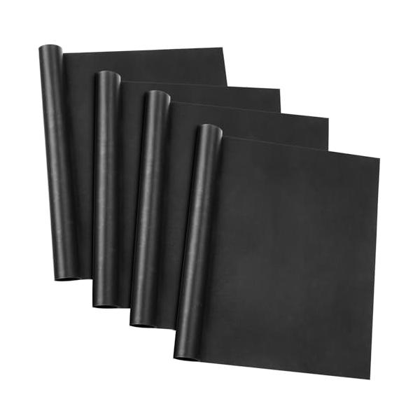 軽量＆コンパクト：この黒い焼き網は非常に軽量でコンパクトなため、持ち運びが簡単です。重い焼きプレートは不要で、屋外でも手軽に使用できます。高品質なテフロン素材：100%テフロン製で、安全・無毒・無味。高温でも有害物質を放出せず、環境にも優し...