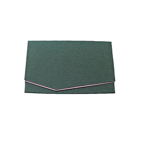 サイズ:横２０*縦１２*厚み１ｃｍ材質：レーヨン金封をふくさに包んで差し出す場合持ち運びが便利なように考案されたものです。ソフト感があり光沢があるため、高級感があり、最近の大きな水引でも入るようになっています。使用後は、ふたつに折りたたんで...