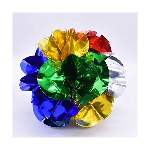 クス球・・・小さく折りたたむことができ、バネ式のため、取り出した瞬間、一気に美しく広がるマジック用品です。おもちゃ:おもちゃ雑貨・手品:マジック・手品