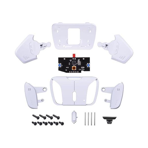 RISEをRISE4キットに変えて、皆様のコントローラーは二つの背面ボタンを四つの背面ボタンにアップグレードします。ps5コントローラー全モデル向けています。eXtremeRate RISE＆RISE4リマップキットのみ対応しています。取り...