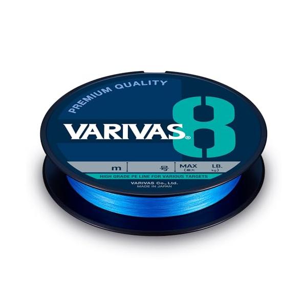 巻数:150ｍサイズ:0.8号(MAX 16LB. / 最大強度 7.24kg)素材:PE (8本撚り) / コーティング加工: SP-V(非フッ素コーティング加工)ラインカラー:オーシャンブルー(単色)おすすめ釣法:ルアーフィッシング /...