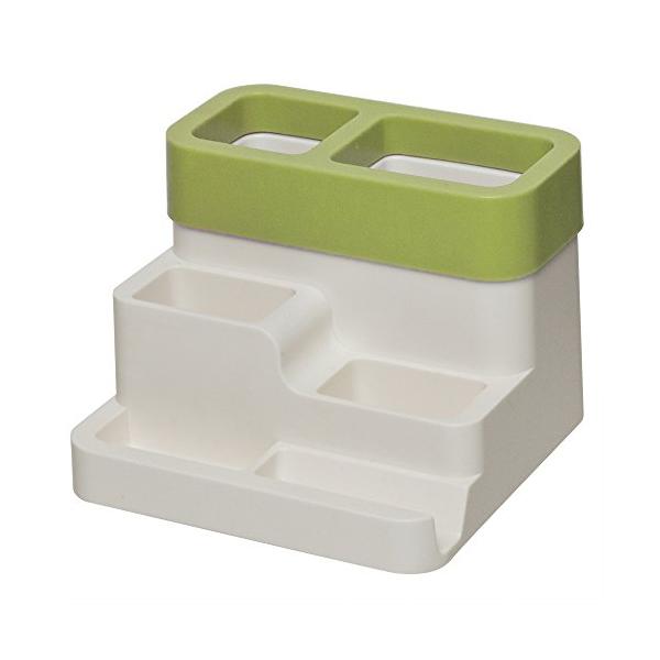 スマホや文房具をまとめて収納机の上が一気に片付く本体寸法:W140*D135*H103mm本体重量:280g材質:本体/HIPS・ポリプロピレン文房具・オフィス用品:事務用品:机上用品・文具収納:文具ケース・文具ホルダー:ペン立て