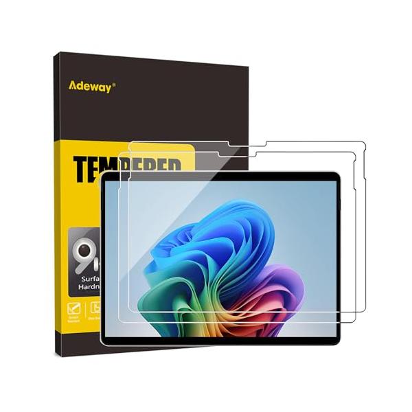 対応機種 ：Surface Pro 11/Surface Pro 9/Surface Pro 8/10(製品版)専用デザイン保護フィルムなります。間違えて購入しないように、お持ちのデバイスの型番を確認した上、ご購入ください。 優れた素材 業...