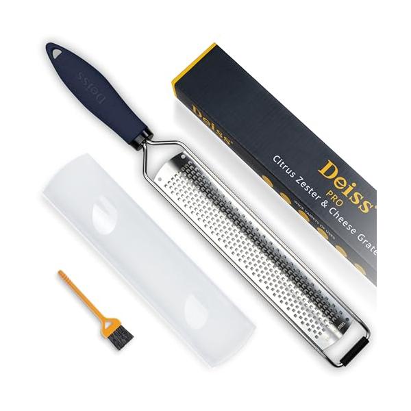 * 使い勝手が良い＆丈夫*下ろしには、錆びない滑らかで鋭いステンレススチールブレードと、滑りにくく滑らかなハンドルがついています。 ユニークで湾曲な側面は非常に硬く、必要なときに力を加えることができます。* キッチンのスペースを節約*かさば...