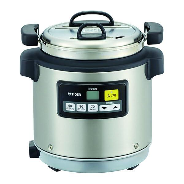 内鍋は200V IH調理器および直火対応幅*奥行*高さ(cm):31.5*27.1*33.1質量(kg):4カラー:ステンレス容量(L):5ホーム＆キッチン/キッチン用品/弁当箱・水筒/保温ランチジャー