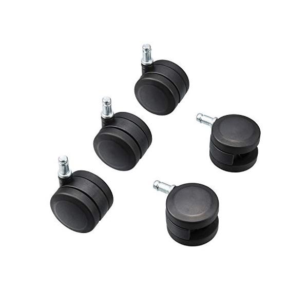 メーカー型番: A-CS18UF65個セット直径60mmV*木質のフローリングのような硬い床でも床に傷をつけにくいポリウレタン巻きキャスター対応シリーズ、交換方法はコクヨホームページにてご確認下さい。文房具・オフィス用品:オフィス家具・収納...