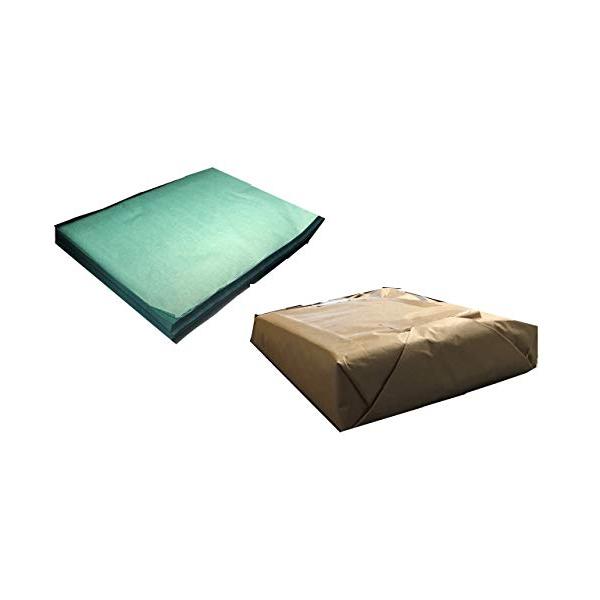 大きさ：508mm*381*　厚さ：薄口　釣り・魚市場で定番のサイズです。色：血やドリップが目立たないように赤の反対色である緑色の紙となっています。枚数：５００枚紙の宅配便が自社で加工断裁梱包を行なっています。耐水紙は水に濡れても破れにくく...