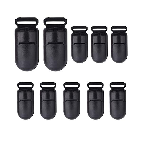 製品サイズ 長さ40mm *幅18mm *高さ8mm。 安全素材 手芸用レベルの素材を使用しております。人体に有害とされている物質を含まない安全無毒のタイプです。 デザイン 開け閉め便利です。力強いタイプで、しっかり挟みできます。角を丸く仕...