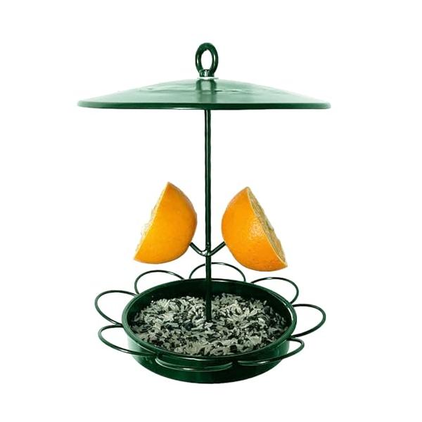 *ユニークな外観：バードフィーダーは実用的で装飾的なデザインで、庭を明るくし、より多くの鳥を引き付けます。複数の鳥を収容できる花の形の底と、十分な種子を入れることができる大容量を備えています。*防雨装置：屋外用の鳥の餌箱には雨よけの屋根が付...