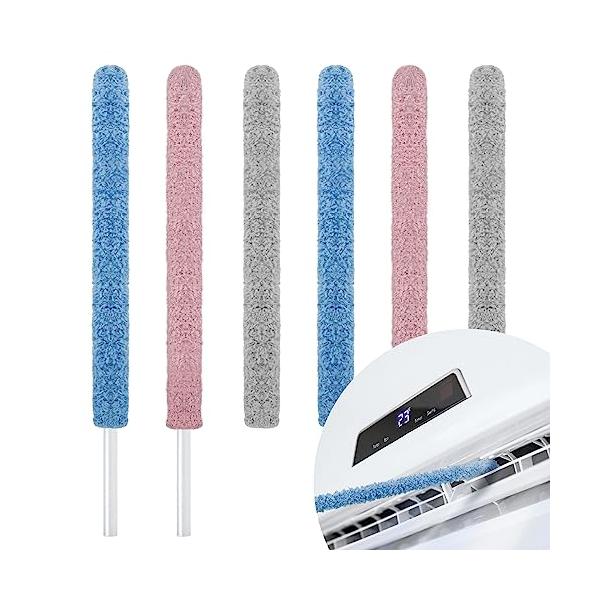 しっかりしたホコリ吸着力 超極細繊維マイクロファイバー 一般的な毛髪の100分の2 が小さなほこりから油汚れまでスッキリ拭き取ります。掃除作業の時間を短縮し、作業の効率を向上させます。 手軽でラクラク 隙間ブラシは狭いエアコンファンの隙間も...