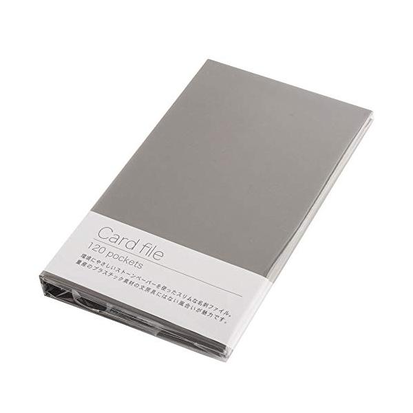 表紙にプラスチックを使わない、環境にやさしい ストーンペーパーを使った名刺ファイル大きすぎない使いやすいサイズ感収納できる枚数は「120枚」とたっぷり水にも強いくチープなプラスチック素材ではなく、 シンプルで飽きのこないデザイン日本製文房具...