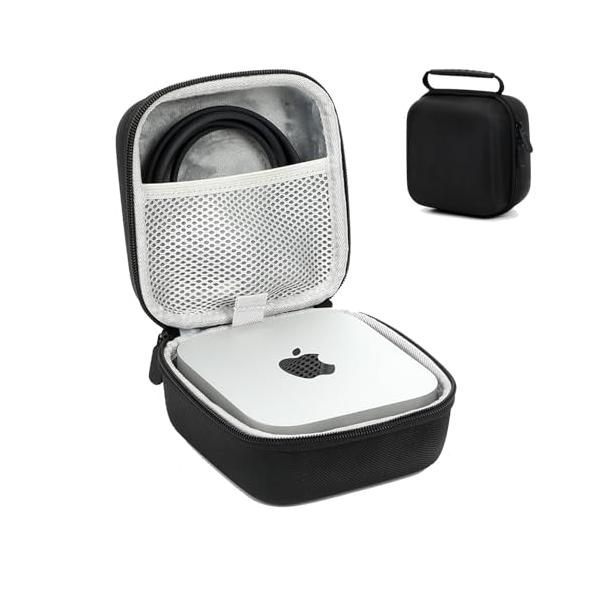 対応機種 Mac mini M4/M4 Pro用の収納ケースです。 Mac mini M4/M4 Proにぴったりフィット。 ぴったりフィットし、確実に保護します。 高品質素材 Mac mini M4/M4 Pro用ケースは高品質のEVA素...