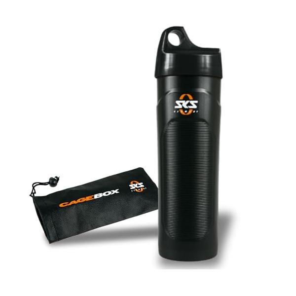 容量 : 905ml重量 : 80gチューブラータイヤのスペアも入るロングサイズのツールボトルポーチ付きスポーツ&amp;アウトドア:自転車:自転車アクセサリー:ボトルケージ