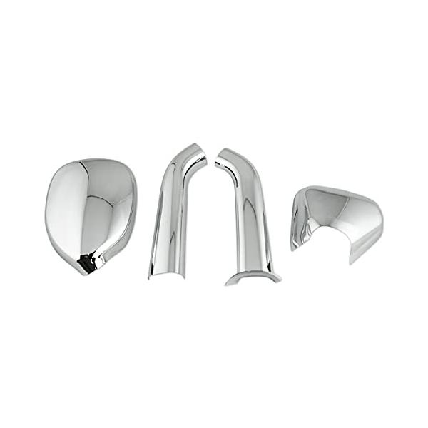 適合車種：ハイエース レジアスエース 200系 1型 2型 3型 4型 5型 6型 7型 8型 平成16年*現行 に適合ガッツミラー アンダーミラーのメッキカバーオールメッキ仕上げの素材はABS製です。取り付け方法は、両面テープ付きで簡単に...