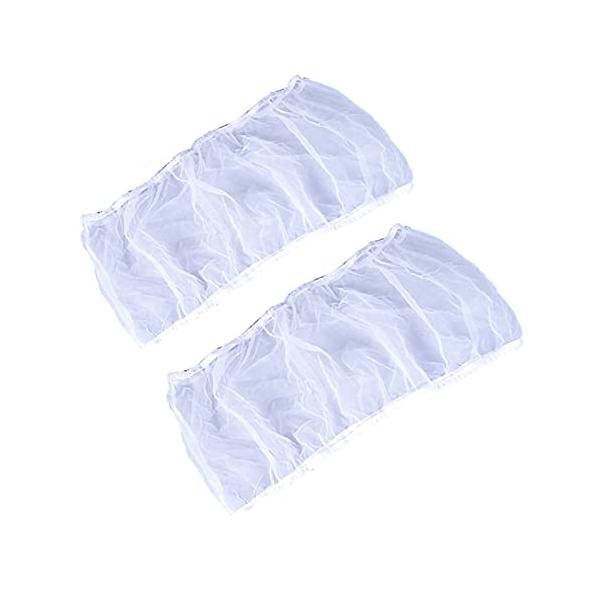 選べる ３サイズ Ｓ／Ｍ ／Ｌ 鳥かごカバー 防塵カバー メッシュ ネットカバー 白色 2個セット 販売  防塵防止 飛散防止 伸縮 鳥かご 鳥用 ケージ カバー こんな商品 鳥かごを密の細かいメッシュで囲うことで周囲への餌、羽、糞、尿、等...