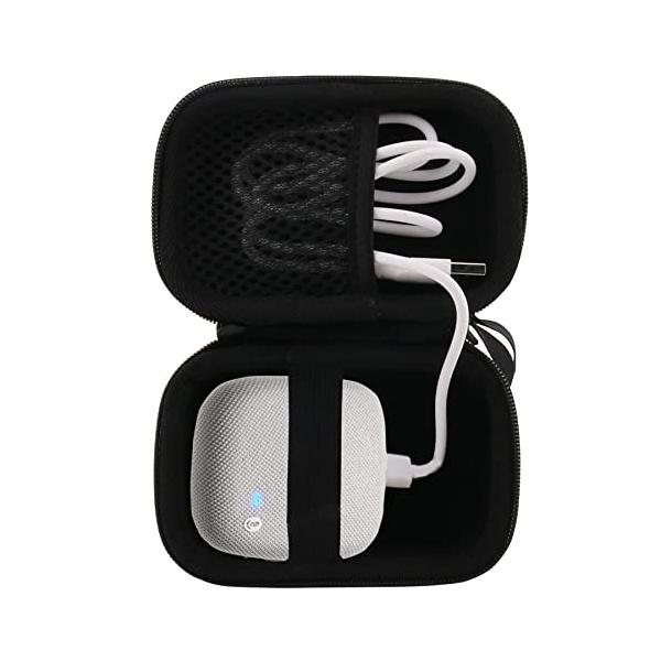 WERJIA 収納ケース対応 Audio Technica AT-CSP1 会議用マイクスピーカー ケースのみ 材質：耐久性のある高級ハードEVA素材、優れた肌触り、中身の柔らかい保護。用途：保管保護、汚れ、衝撃、磨耗を防ぐことができ、ハー...
